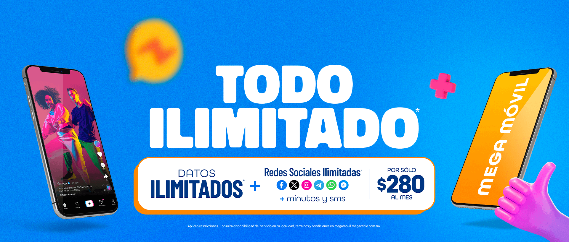 Mega móvil | Equipos compatibles. ¡Cámbiate con tu mismo número!